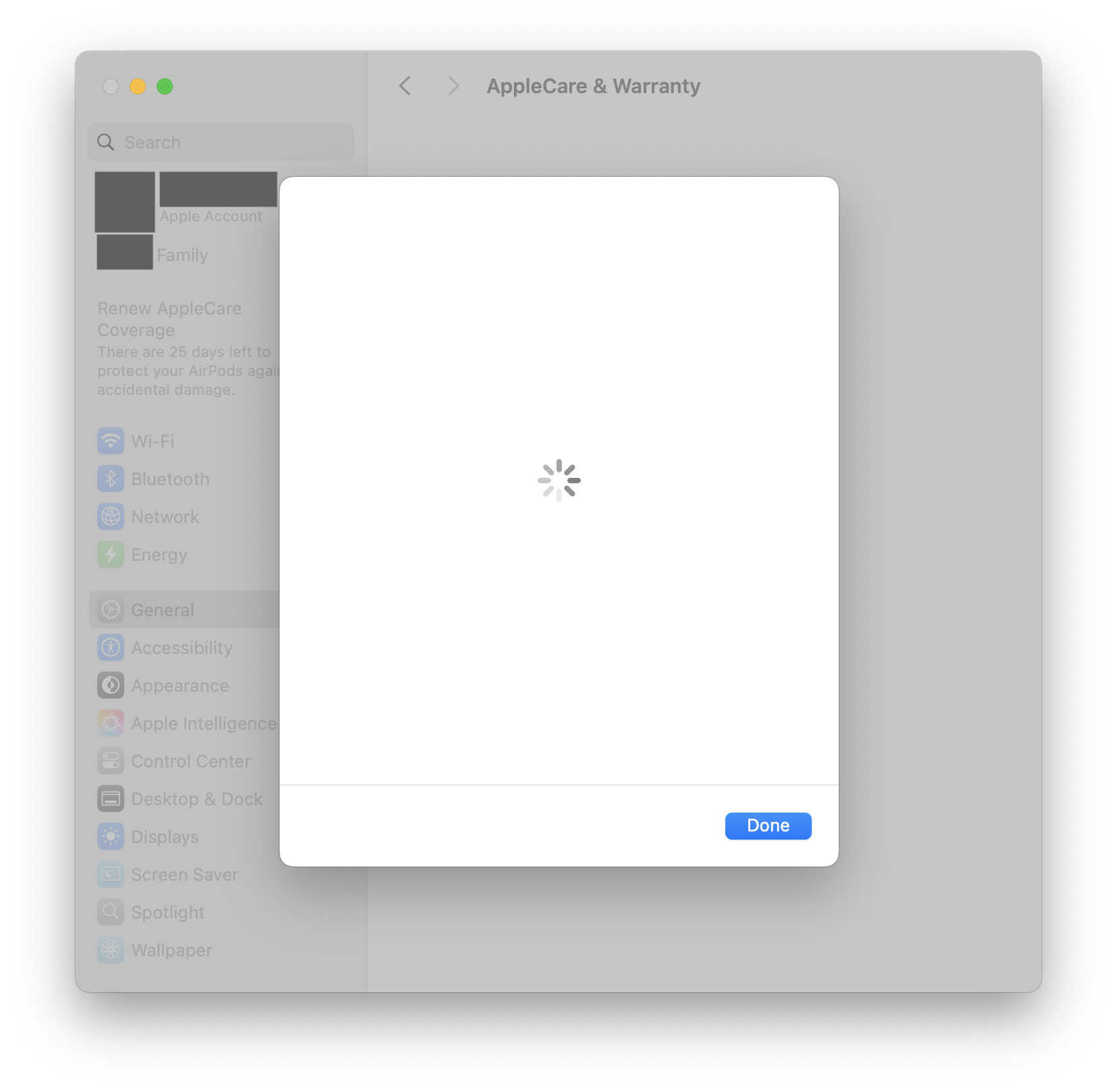 Can't dismiss 'Renew AppleCare Coverage' … - Apple Community