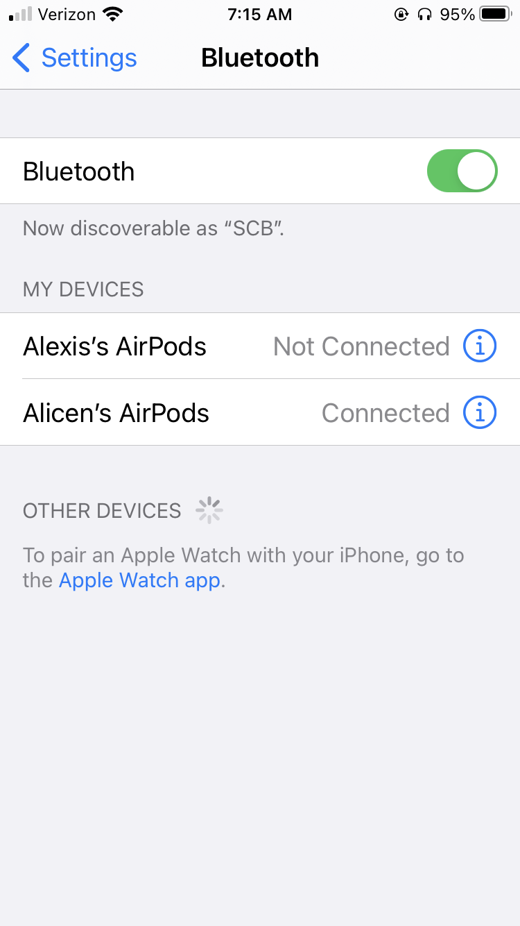 Not Finding 3rd Party Bluetooth Devices - Apple Community