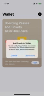Adding cards to apple wallet - Apple Community