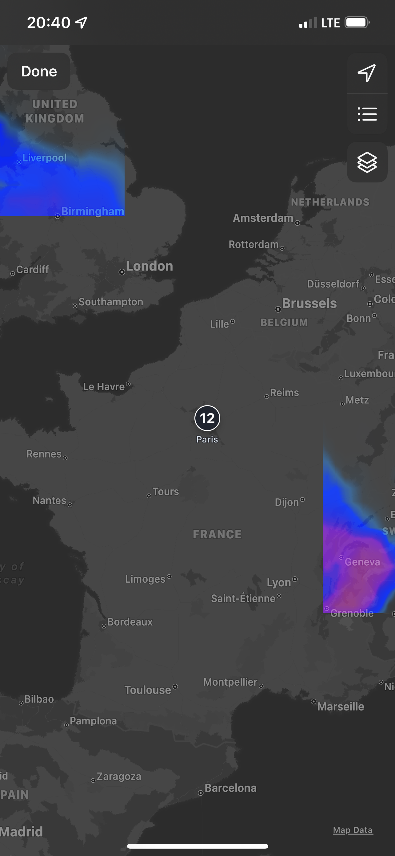 Weather map layers dont show correctly - Apple Community