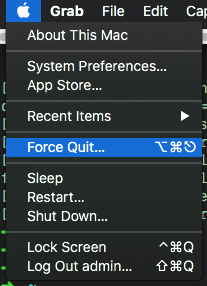Command option/alt Escape does not bring … - Apple Community