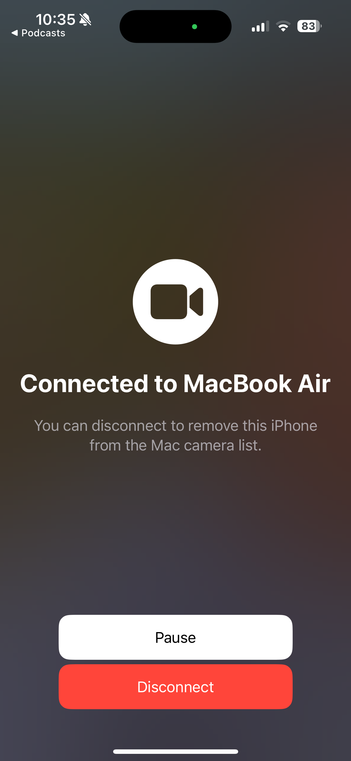 How can I turn off Continuity Camera? - Apple Community
