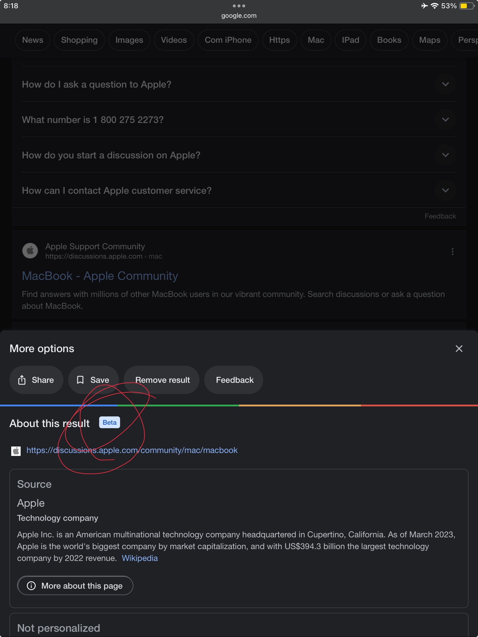 Message pop up on iPad: "Warning! this is… - Apple Community