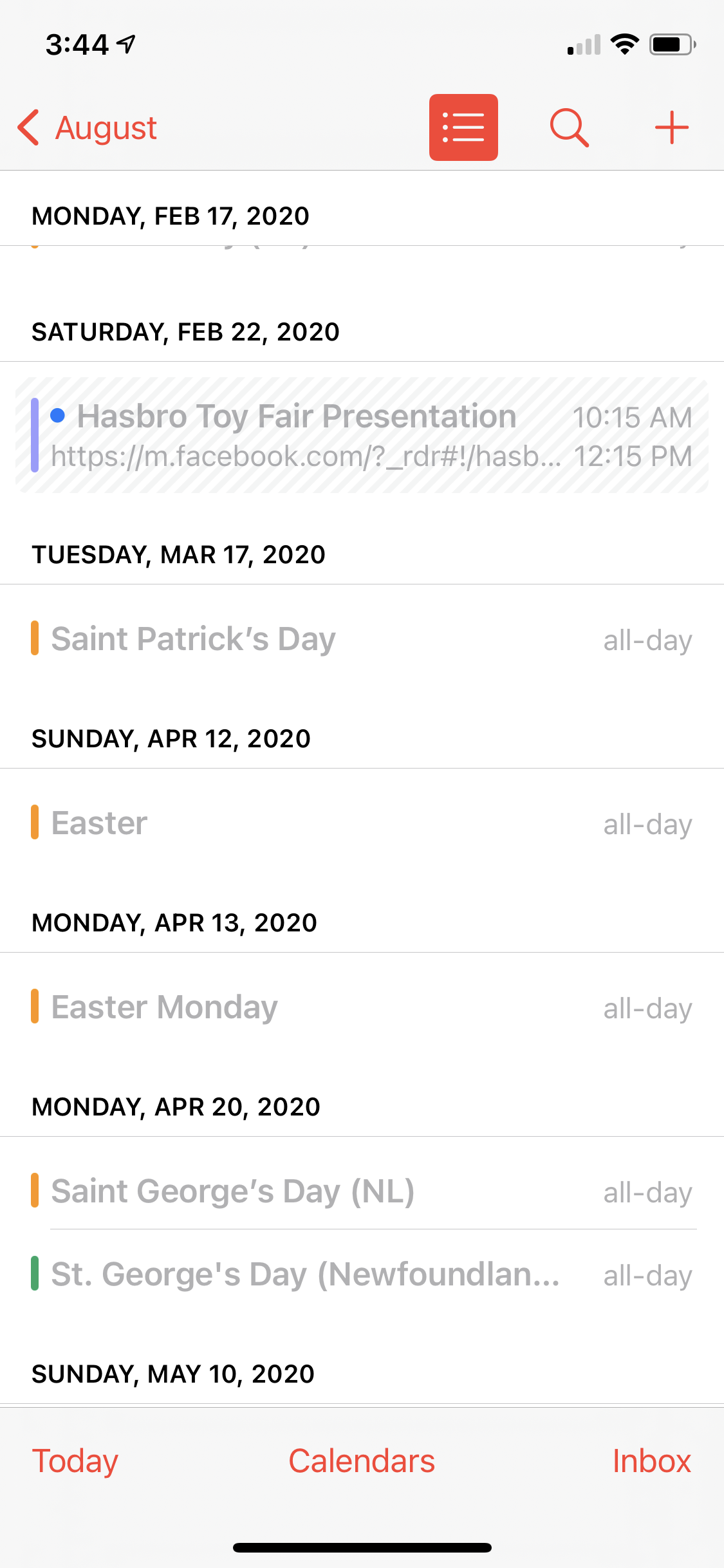 Weird calendar notifications claim my inf… - Apple Community