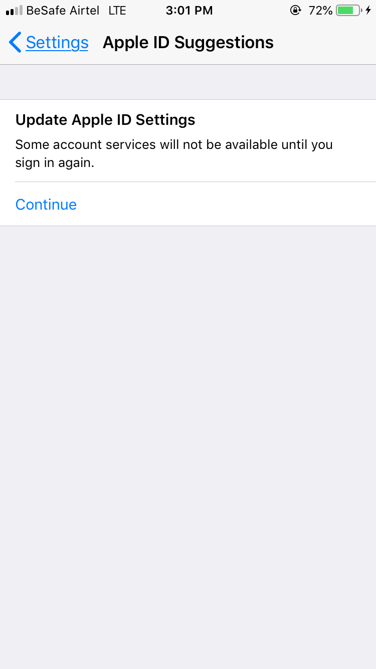 Apple ID update - Apple Community