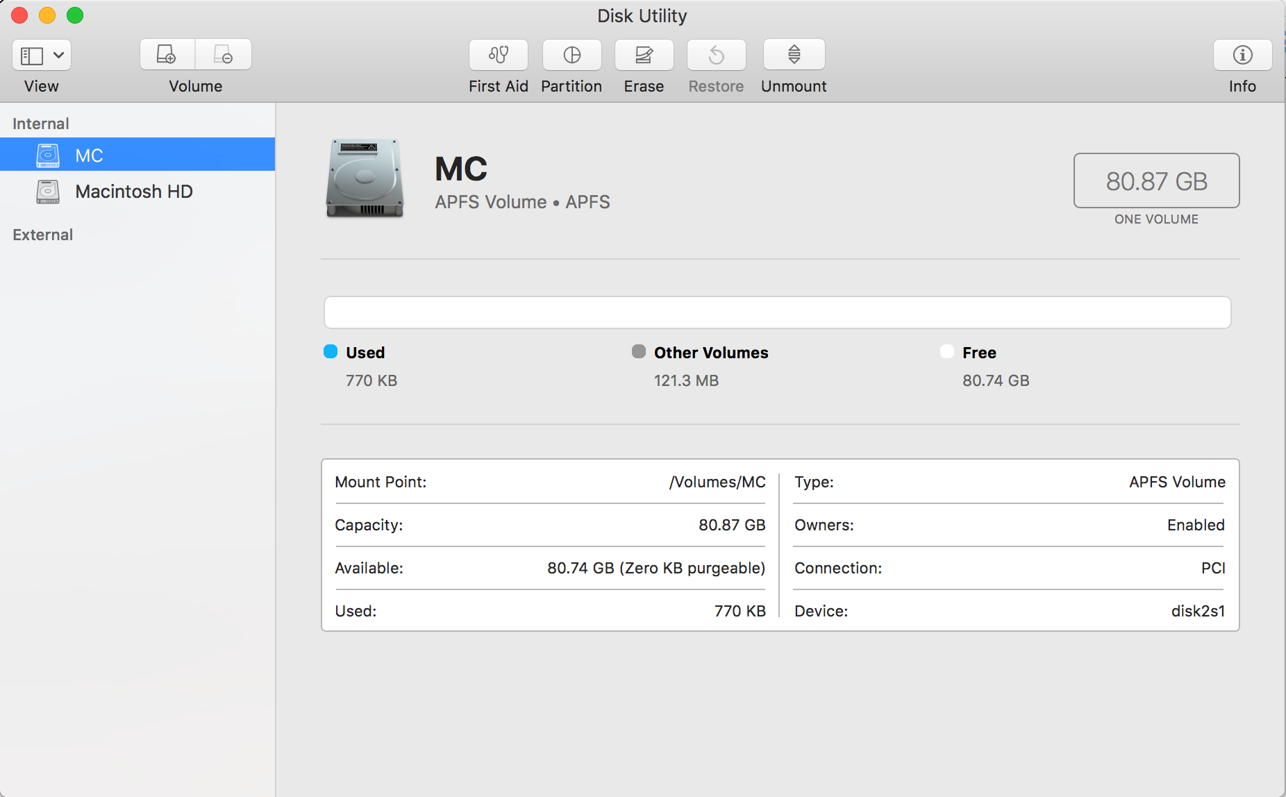 Merge two APFS - Apple Community