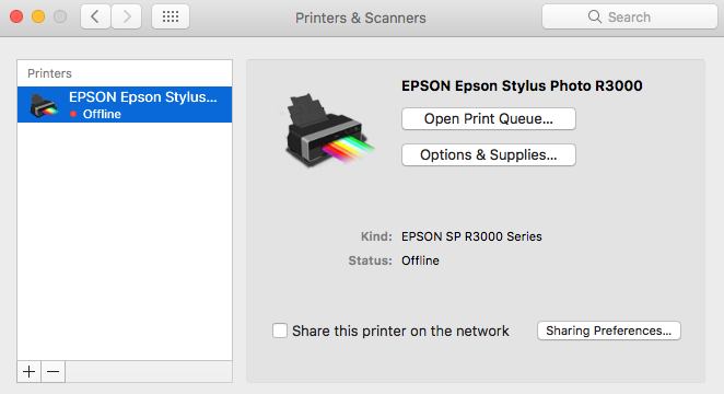 Where is my printer icon ?? - Apple Community