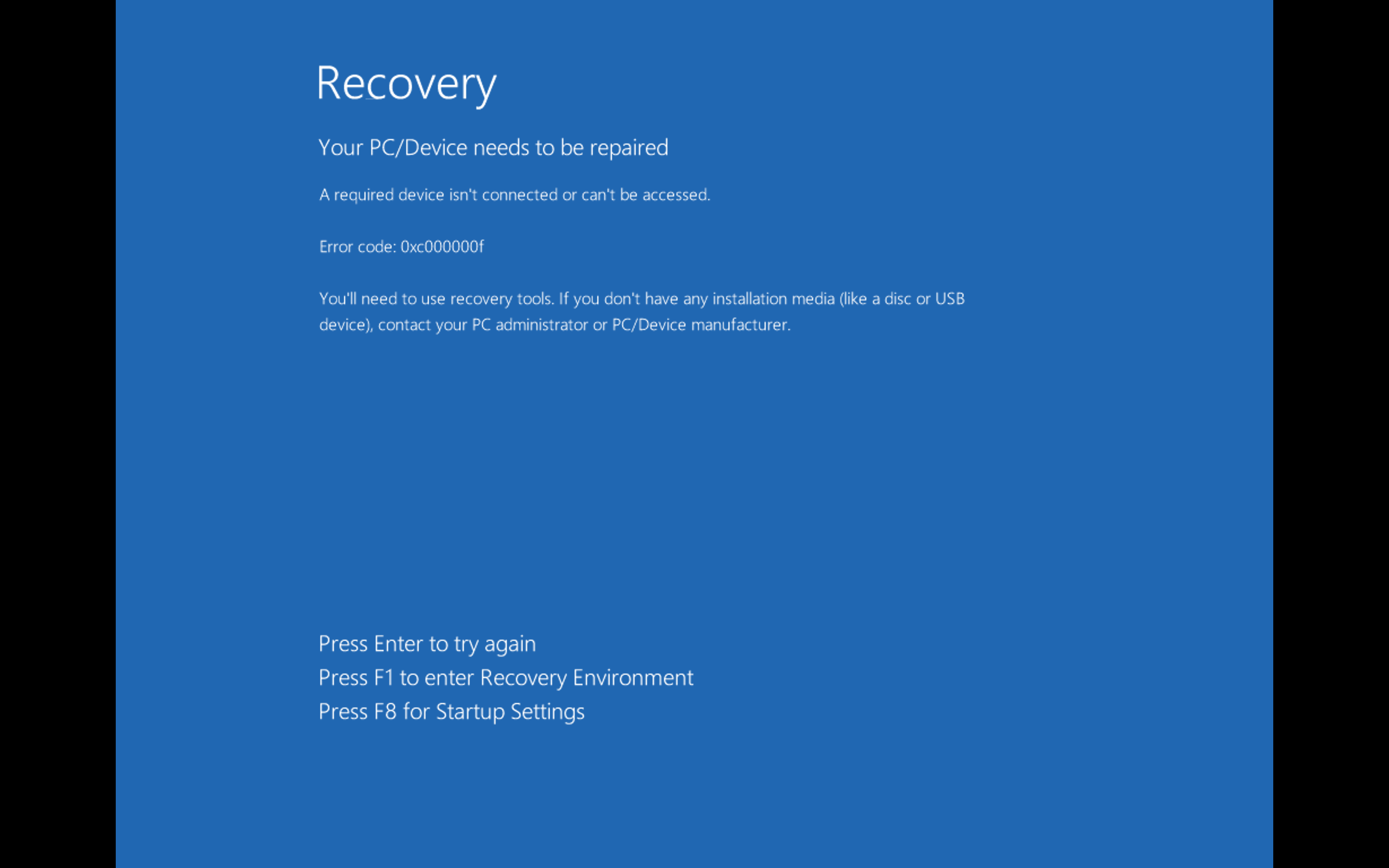 Bootcamp won't recognise Windows 10 parti… - Apple Community