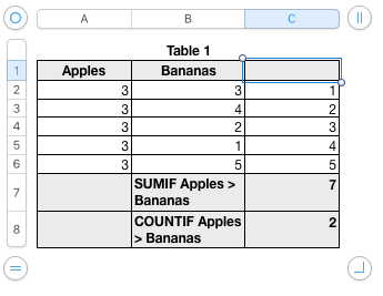 Numbers. Sum cells with conditions - Apple Community