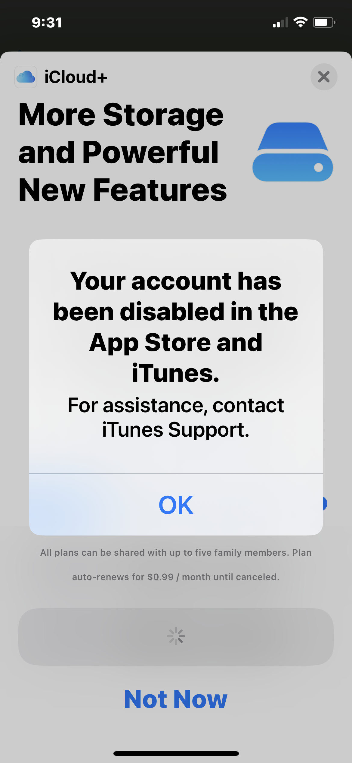 My iCloud account has been disabled - Apple Community