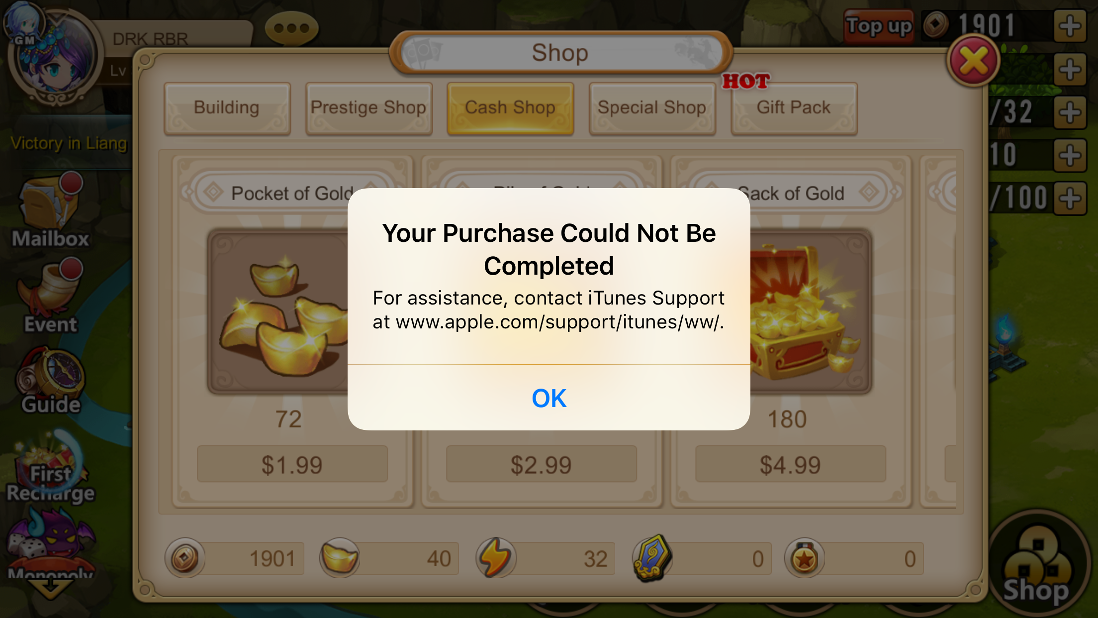 In-App Purchase Problem. - Apple Community