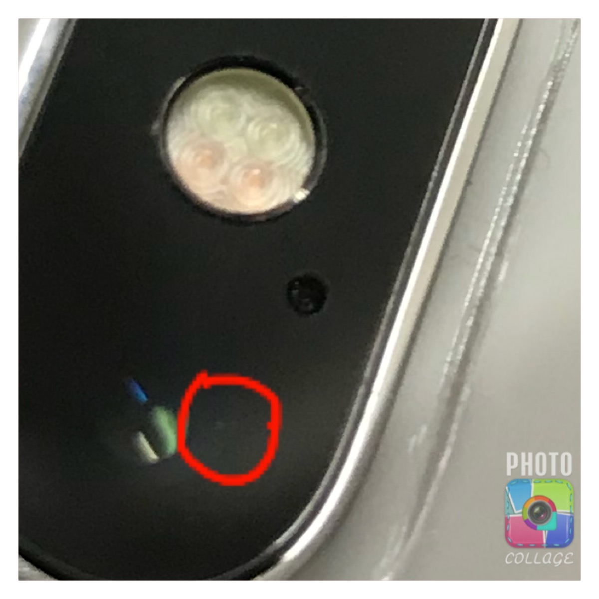 iPhone X rear camera dust. - Apple Community