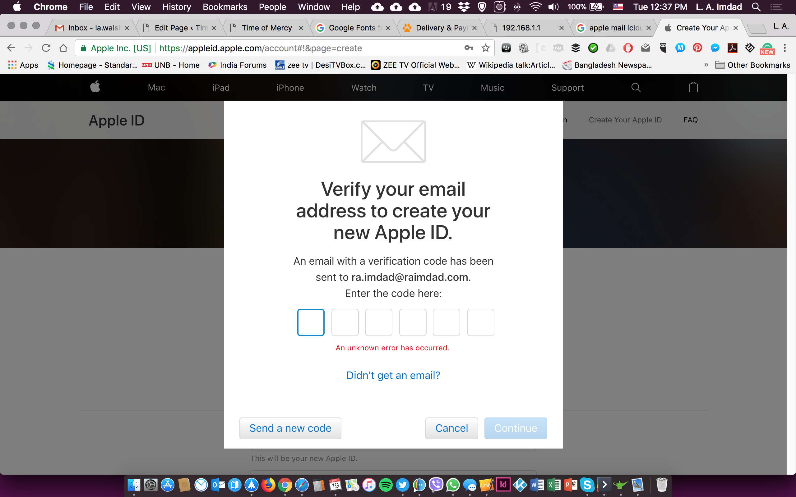 trying to create an apple id but keep get… - Apple Community