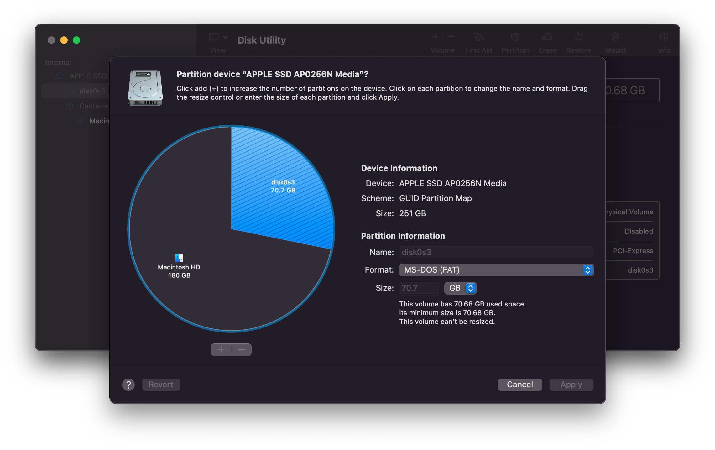 Cannot remove the bootcamp partition whet… - Apple Community