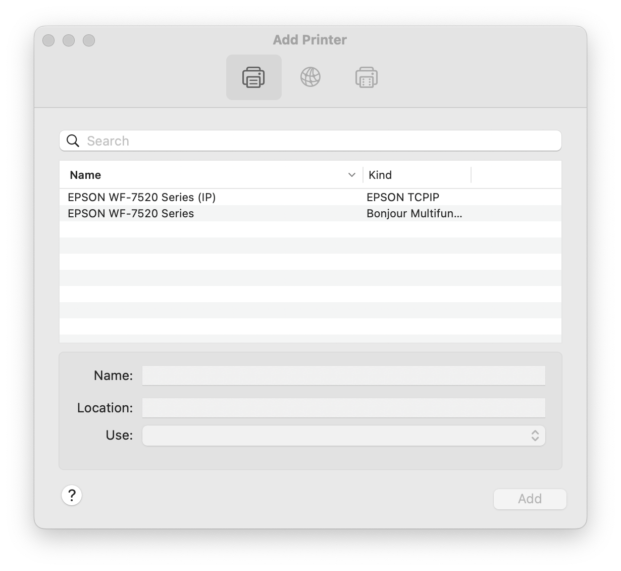 Unable to connect via USB to printer ‘EPS… - Apple Community