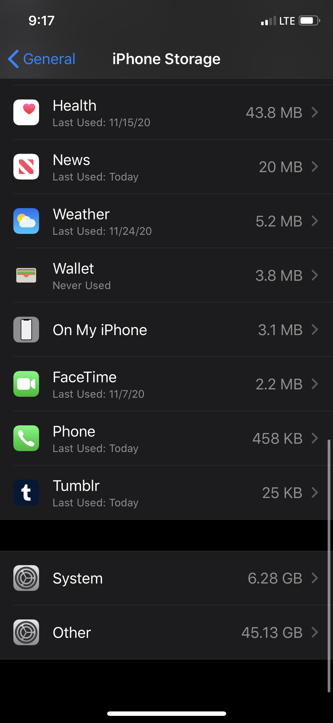 corrupted storage? - Apple Community