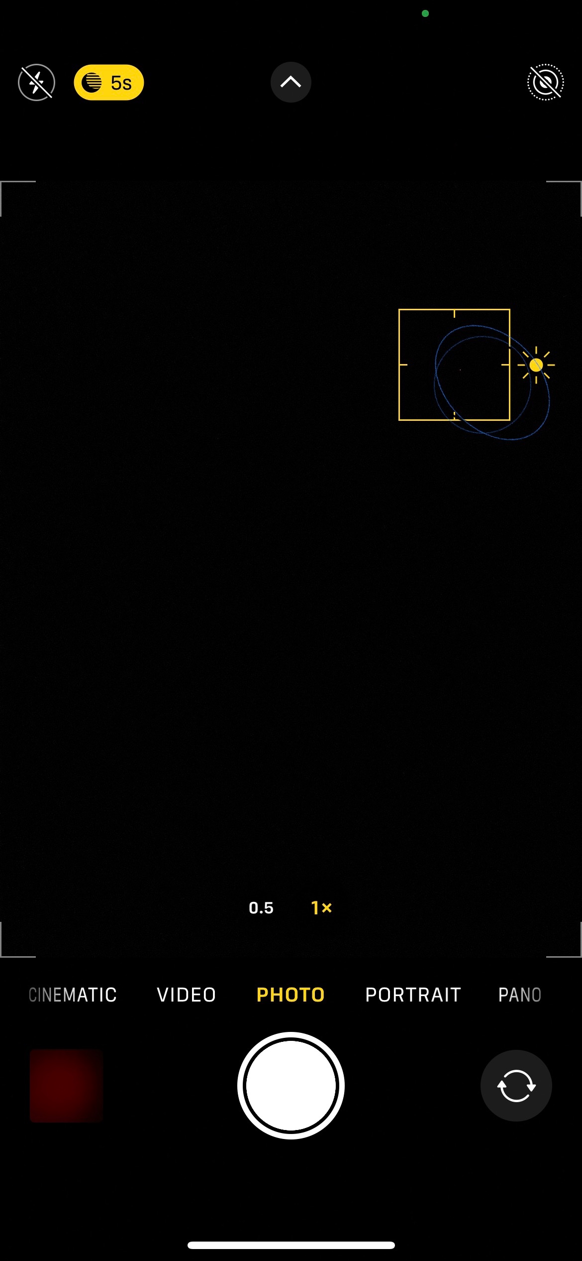 Camera white dot - Apple Community