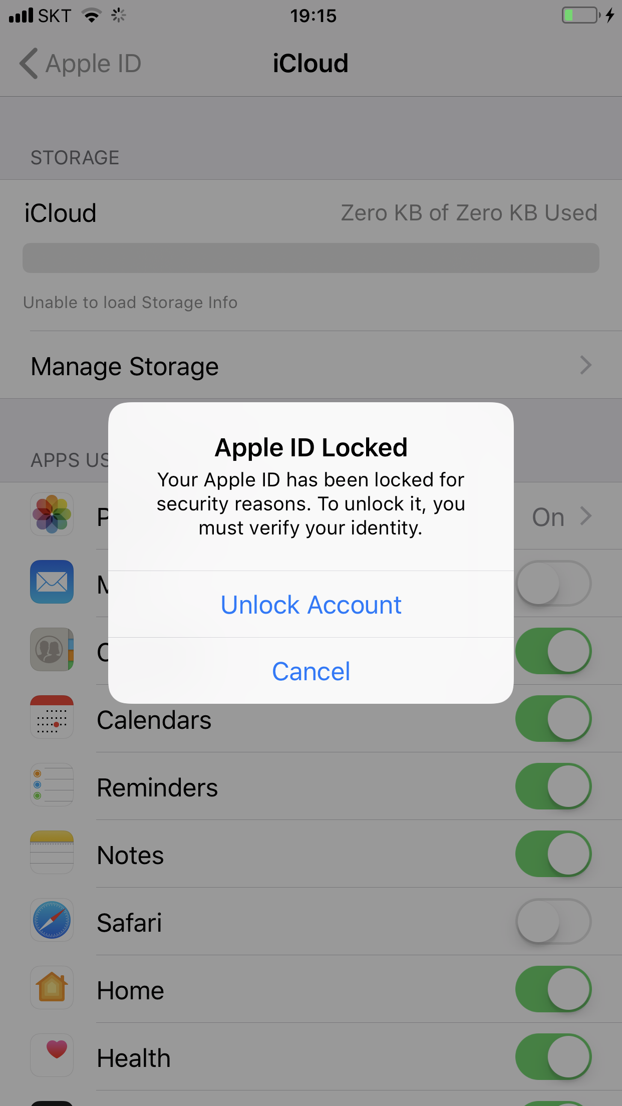 How to unlock the account when the number… - Apple Community