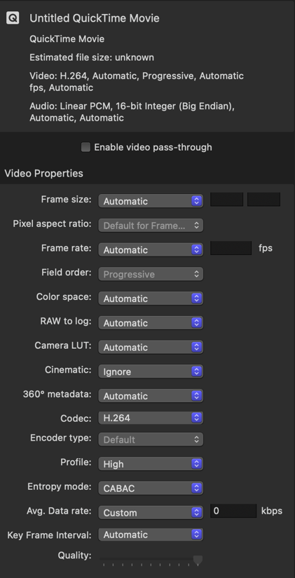 encode change - Apple Community