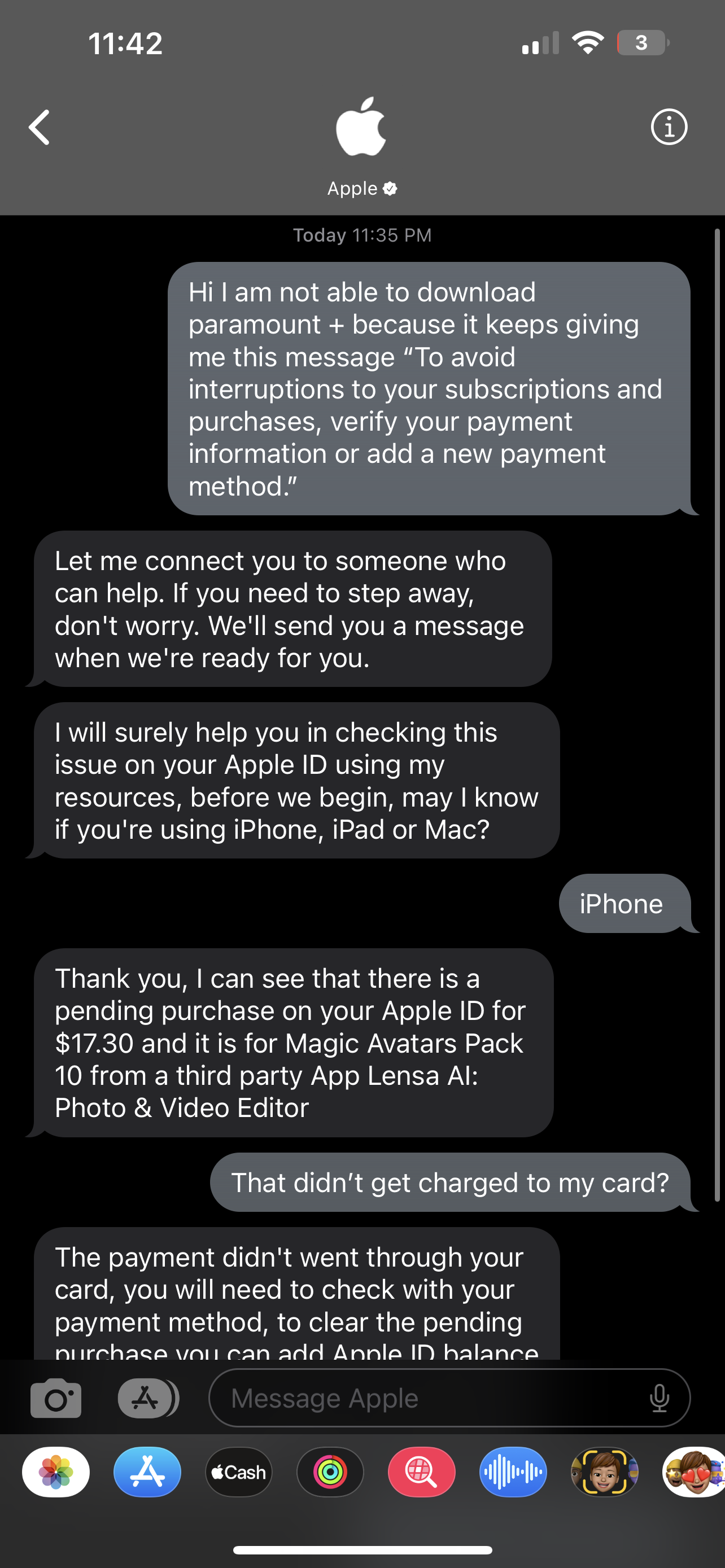 How to fix declined payment method while … - Apple Community