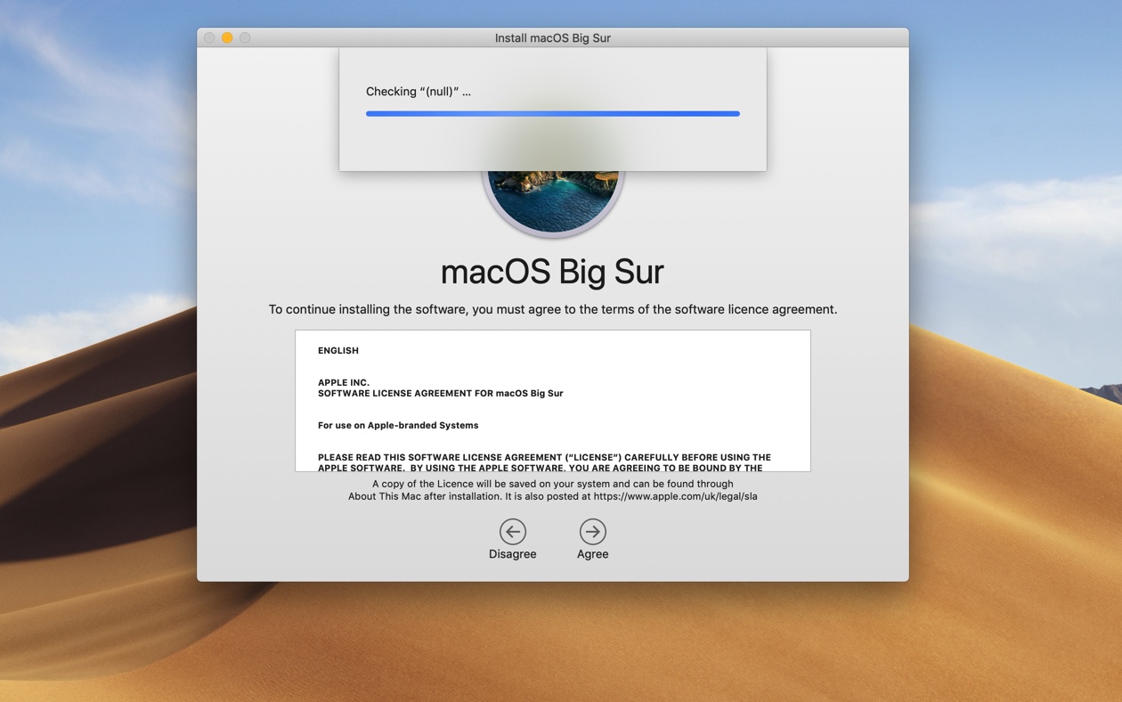 macOS Big Sur Install - stuck Checking "(… - Apple Community
