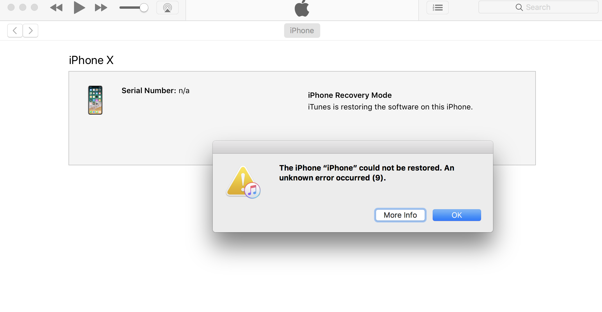 iPhone stuck on restore screen - Apple Community