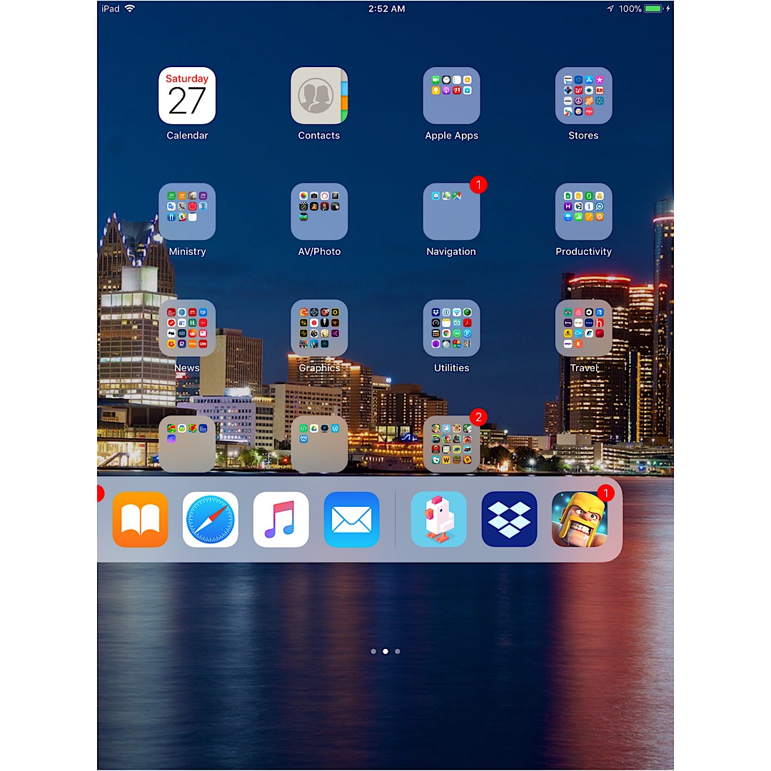 iOS 11 Dock Floating Problems On iPad Air… - Apple Community