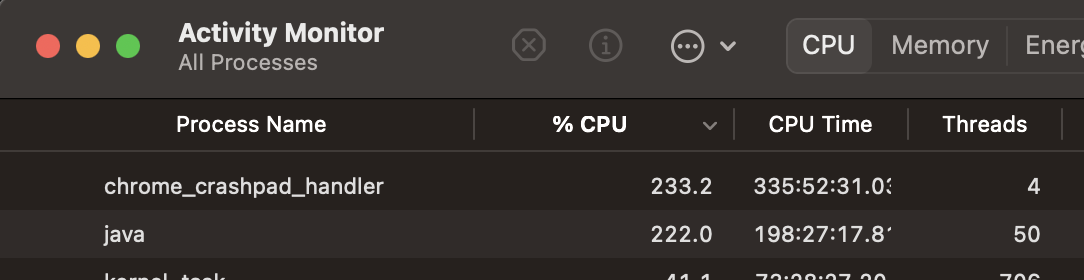 VSCode resulting in massive battery drain… - Apple Community