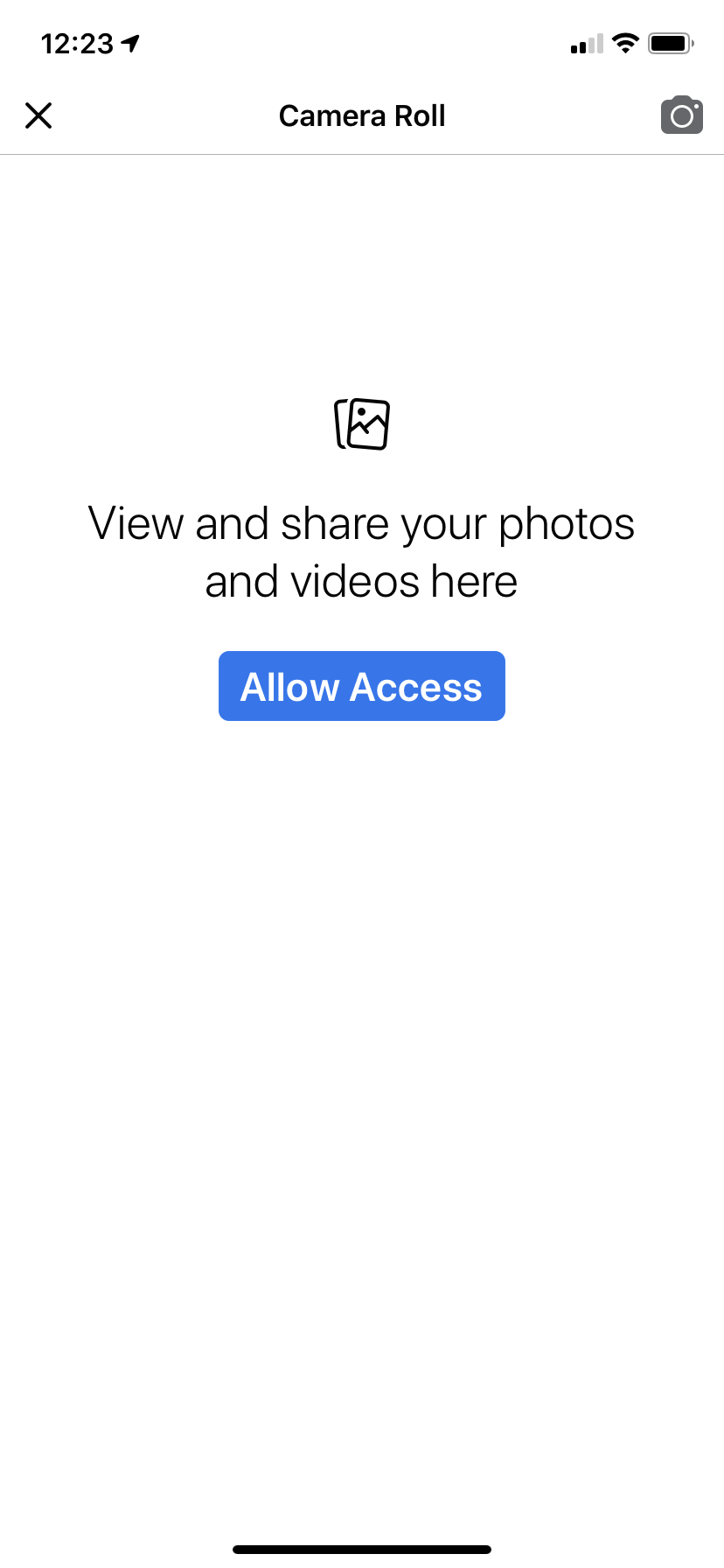 Photos wont upload to Facebook on iPhone … - Apple Community