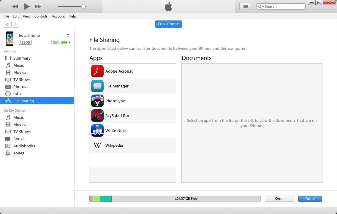 Backup iPhone 6 via iTunes - Apple Community