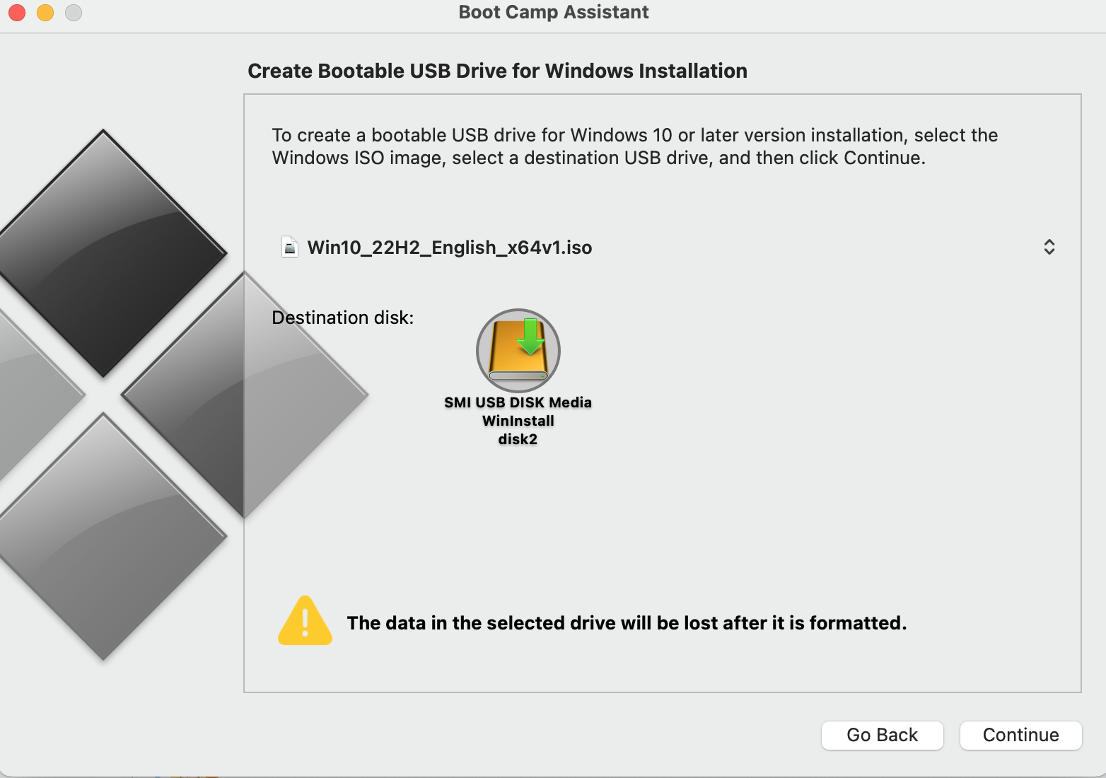 Bootcamp not partitioning - Apple Community