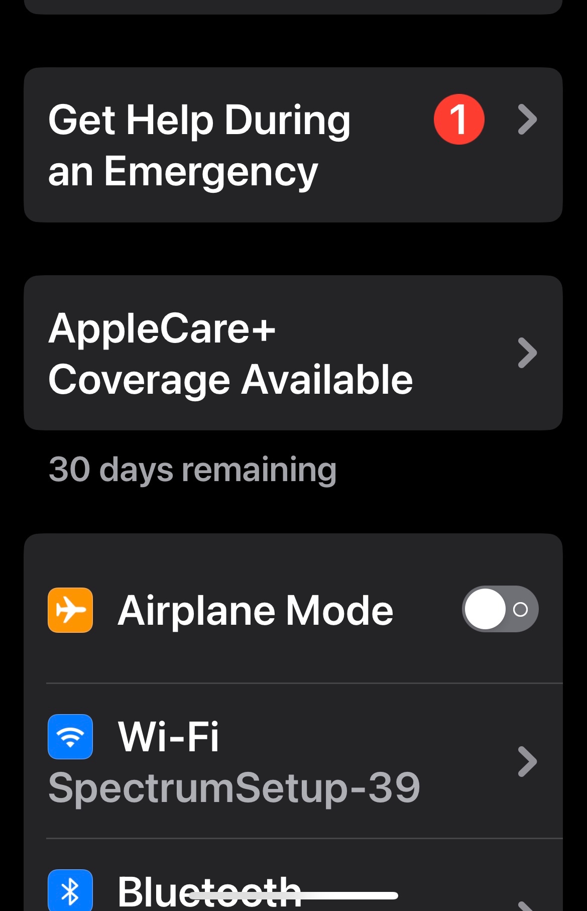 Get help during an emergency won’t work - Apple Community