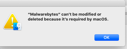 Deleted Malwarebytes - Apple Community