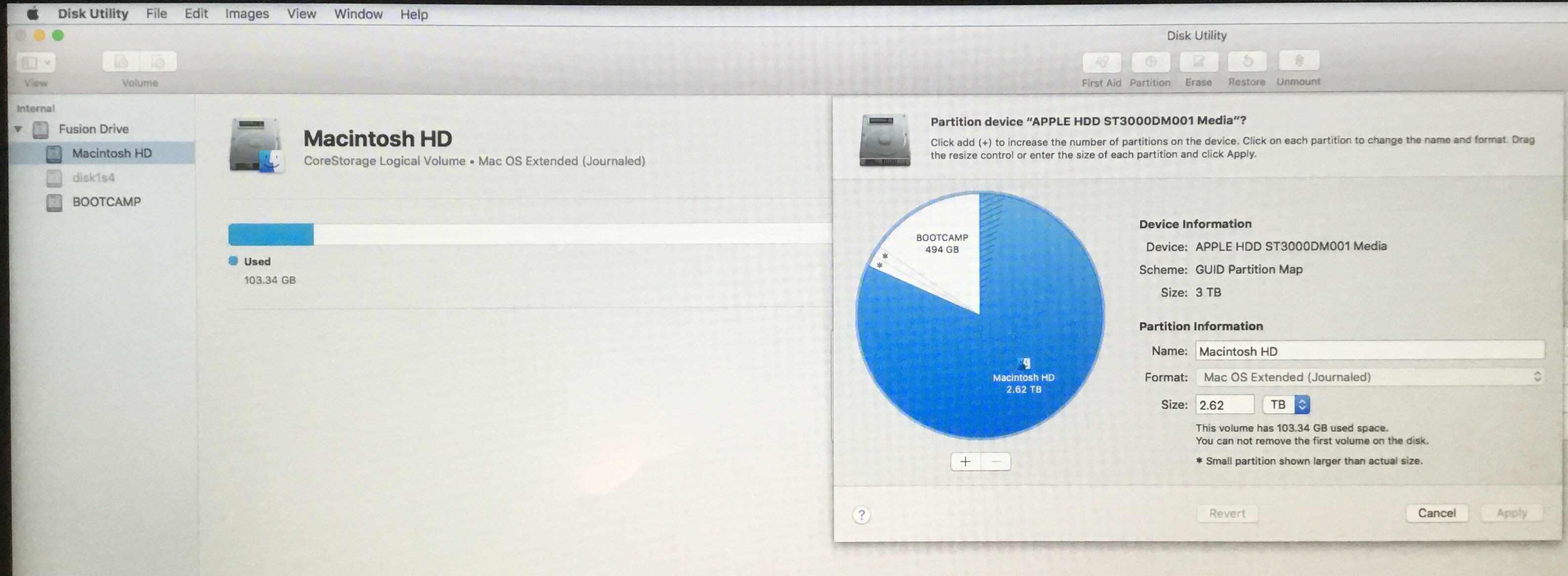 Bootcamp - unable to remove Bootcamp part… - Apple Community
