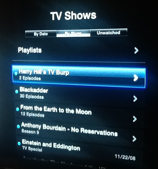 Sorting TV Shows problem since Apple TV S… - Apple Community