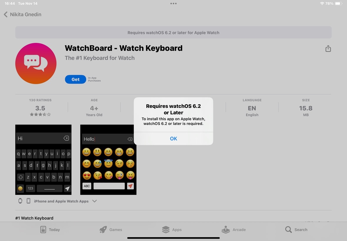 Apple Watch App - Apple Community