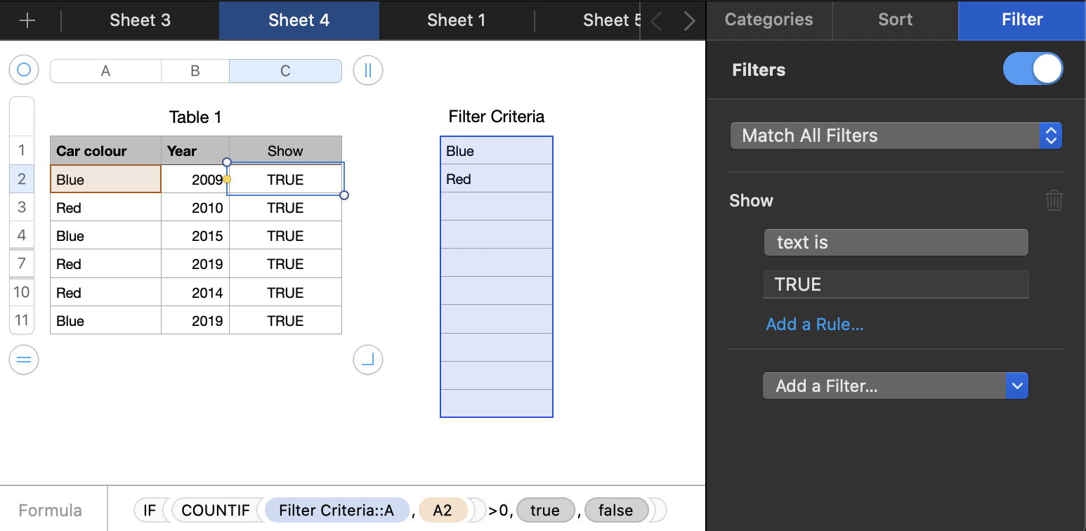 Use filter to find any cells containing v… - Apple Community