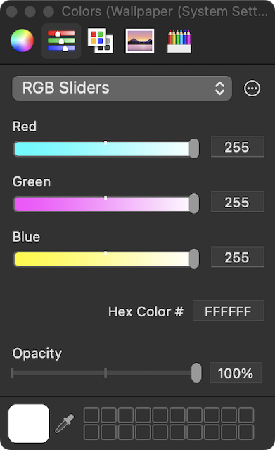 How to provide a custom background colour… - Apple Community