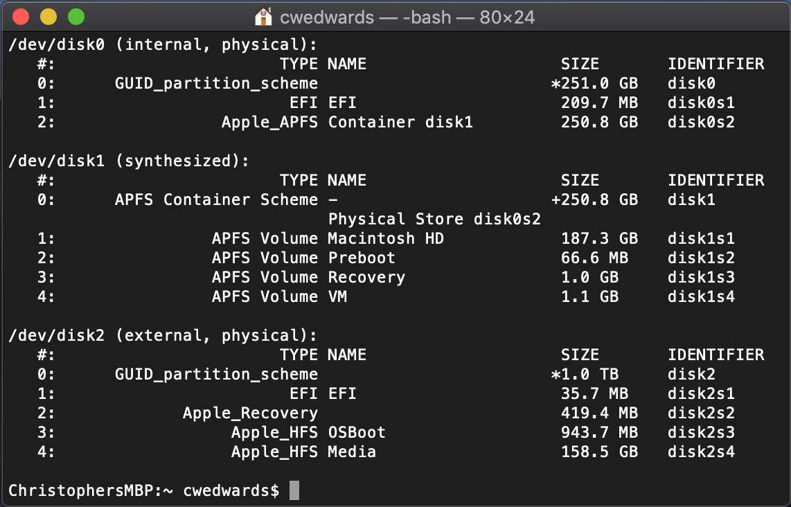 Resizing Partition Failed 'MediaKit repor… - Apple Community