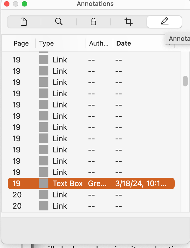 How to view annotations in a pdf - Apple Community