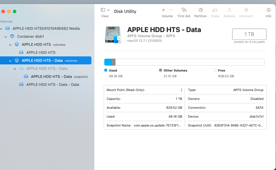 Mac Mini shows Multiple HDD HTS and Data … - Apple Community