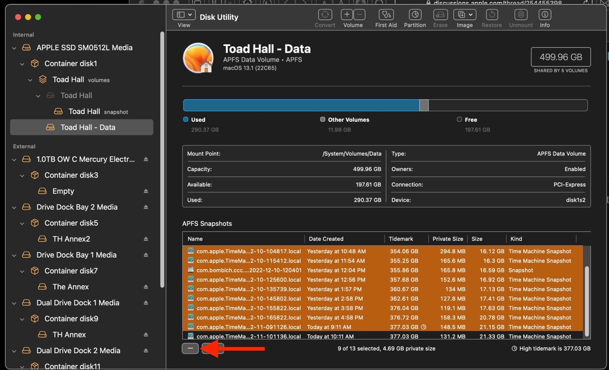 Time Machine Data Stuck in my HD - Apple Community