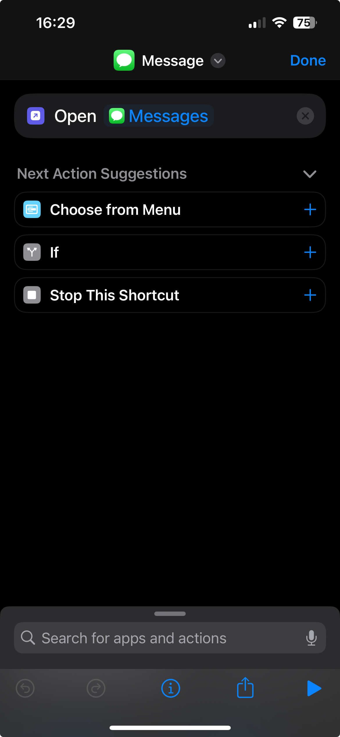 Removing Shortcuts Banner IOS 17.4.1 - Apple Community