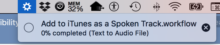 text to speech audio file creation doesn'… - Apple Community