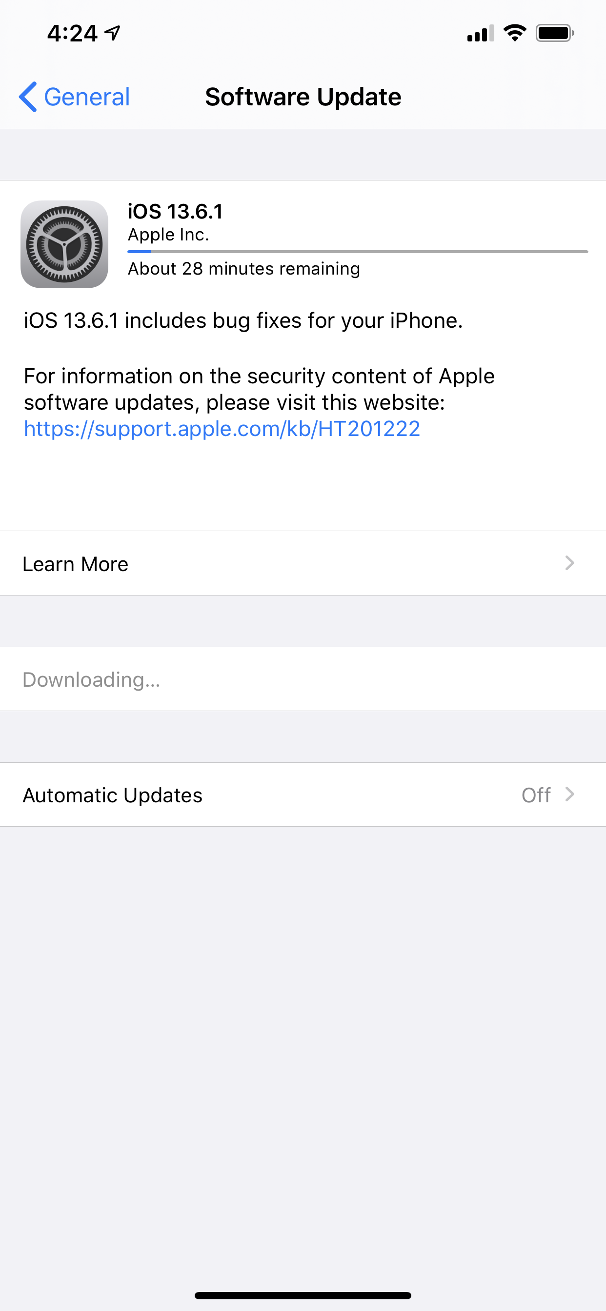 IOS Updating without Prompt - Apple Community