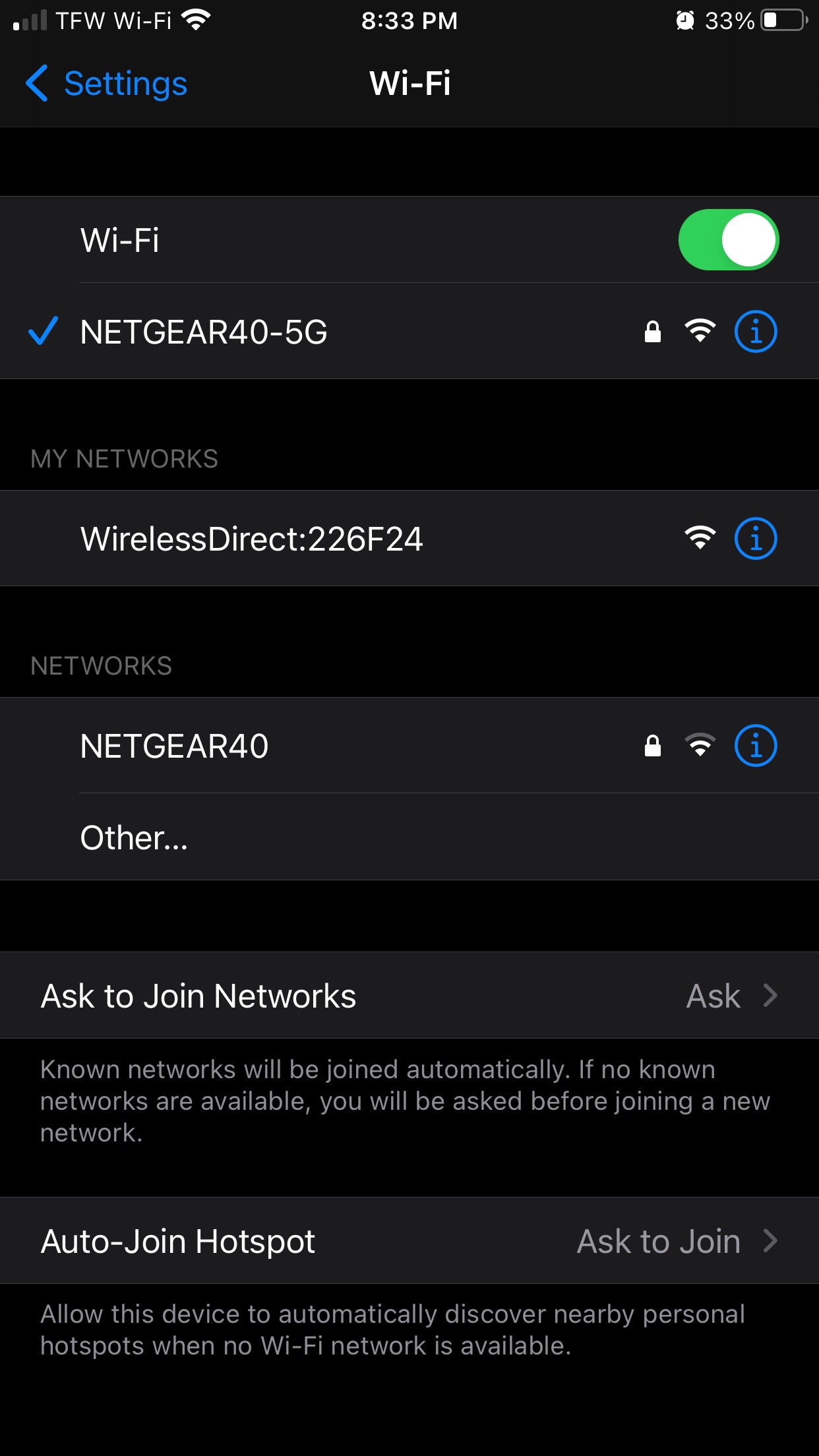 Can an iPhone connect to two WiFi network… - Apple Community