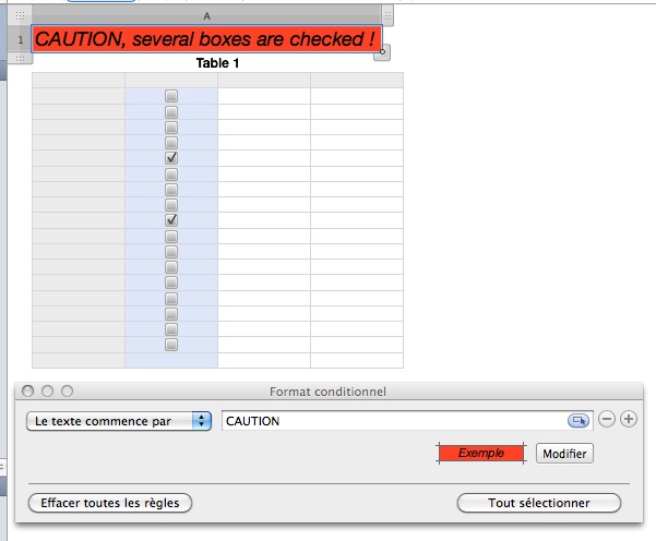 One check box as true at a time? - Apple Community