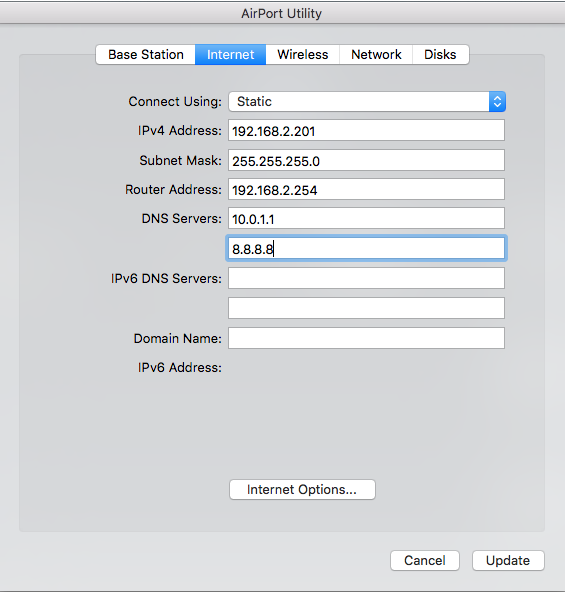 Apple Airport Router Setup