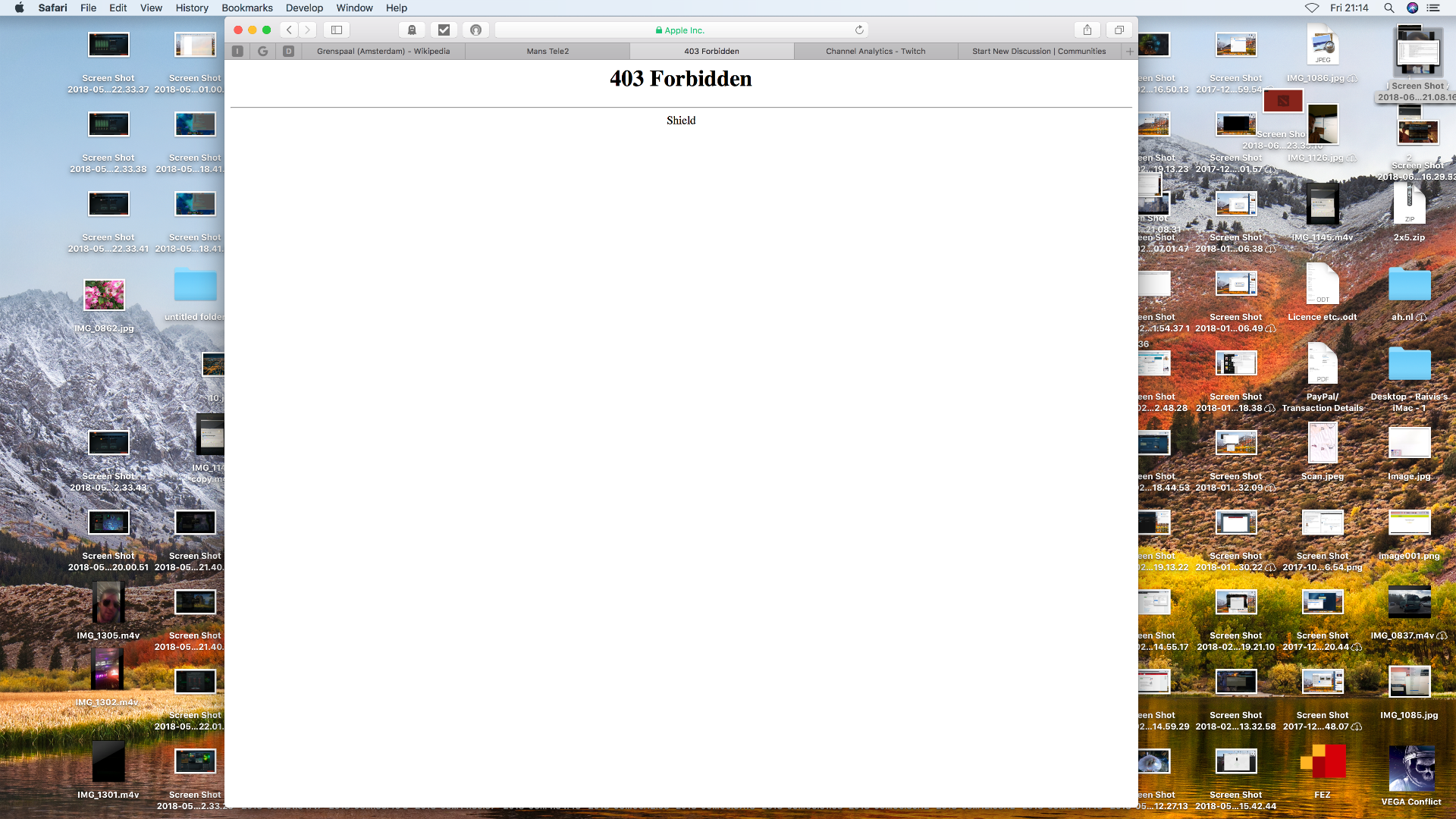 What is this "Whitelabel Error page" & "5… - Apple Community