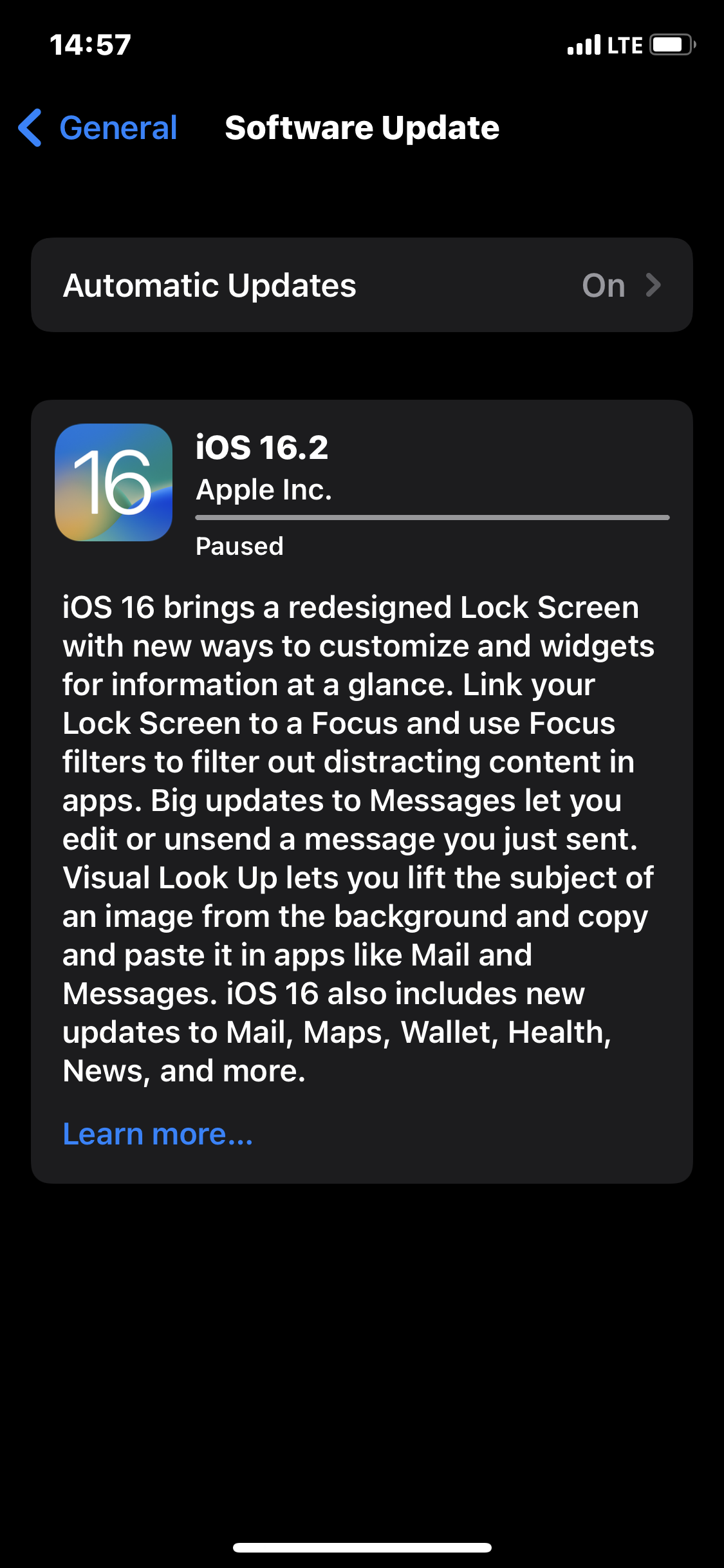 Why don’t I have the iOS 16 updates - Apple Community